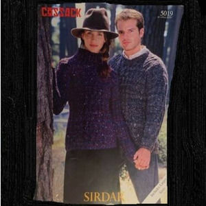 Sirdar | Art | New Sirdar 59 Cossack Sweater His Her Knitting Pattern W ...